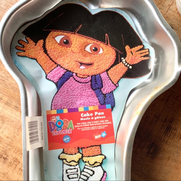 Wilton | Kitchen | Wilton Dora The Explorer Cake Pan Nickelodeon | Poshmark